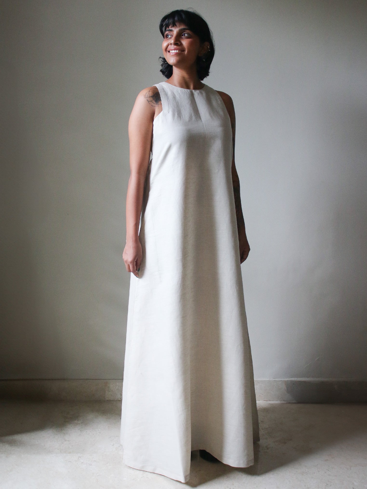 Rosewood Maxi Dress (Stone) – Chao
